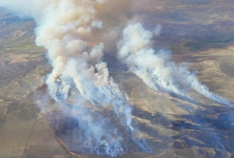 Big Gulch Fire in Moffat County contained at 1,161 acres burned
