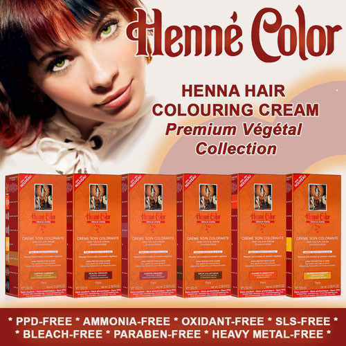 Henne Color Premium Vegetal Henna Hair Colouring Cream | New Fashion House