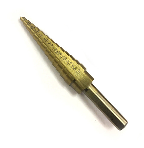 HSS Cone Step Drill Bit 1/8"-1/2" | Eagle Website