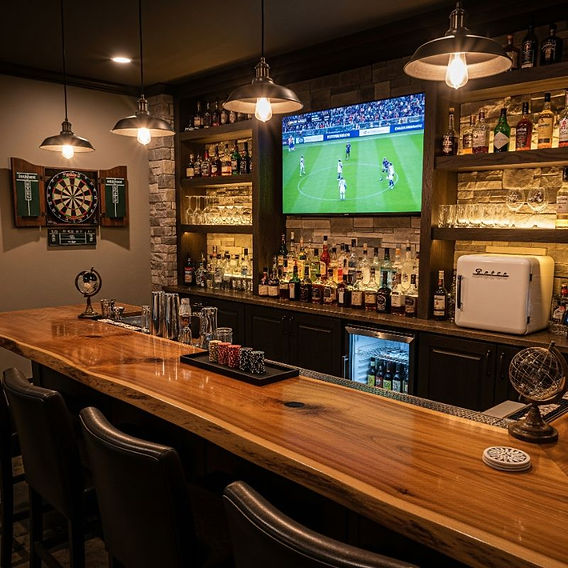 man cave bars
