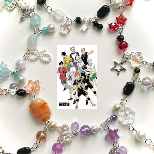 Haikyuu inspired bracelets | Clefairy Jewels