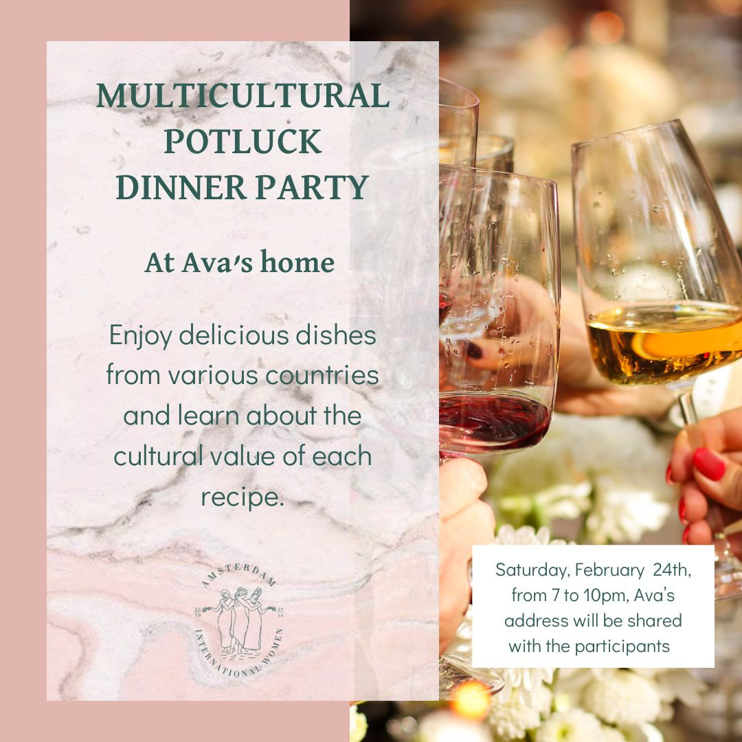 Multicultural Potluck Dinner Party | AIW - Amsterdam