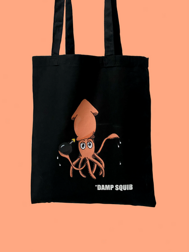 Damp Squid Recycled Tote Bag | Damp Squid Company