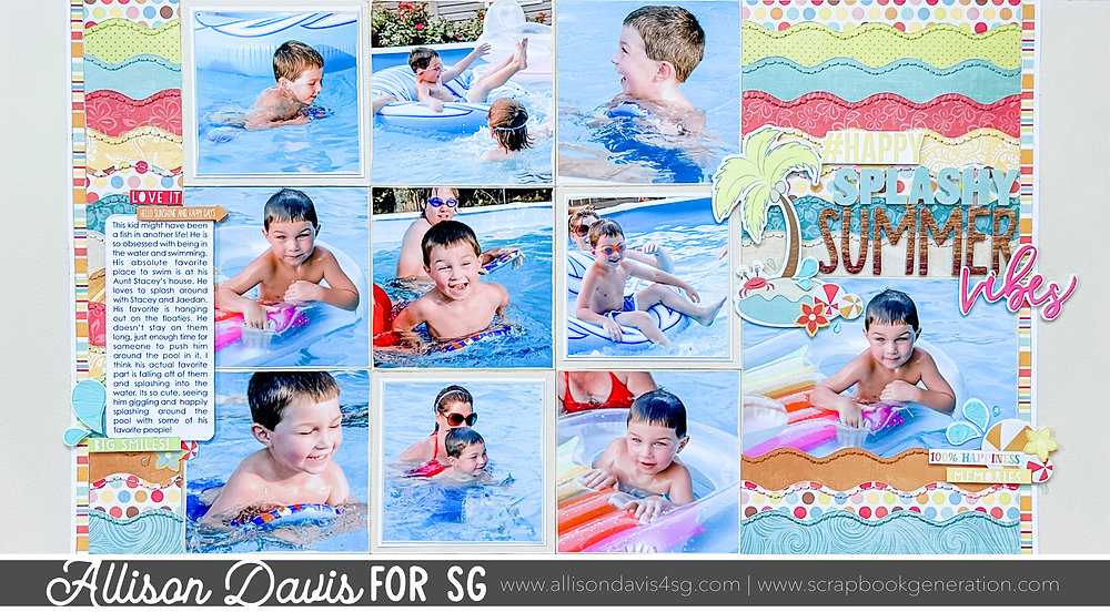 6 Scrapbooking Tips for Creating Wave Designs
