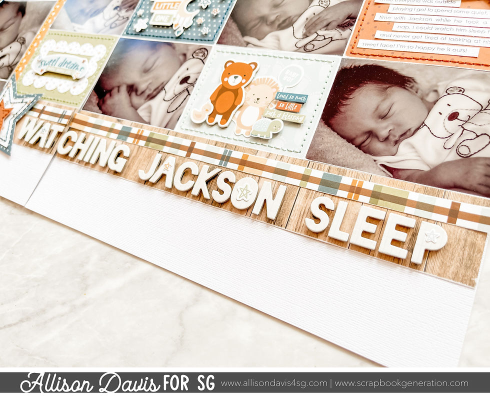 Sketch Support #36 | Learn How to Use and Adapt Scrapbook Sketches | Day 2