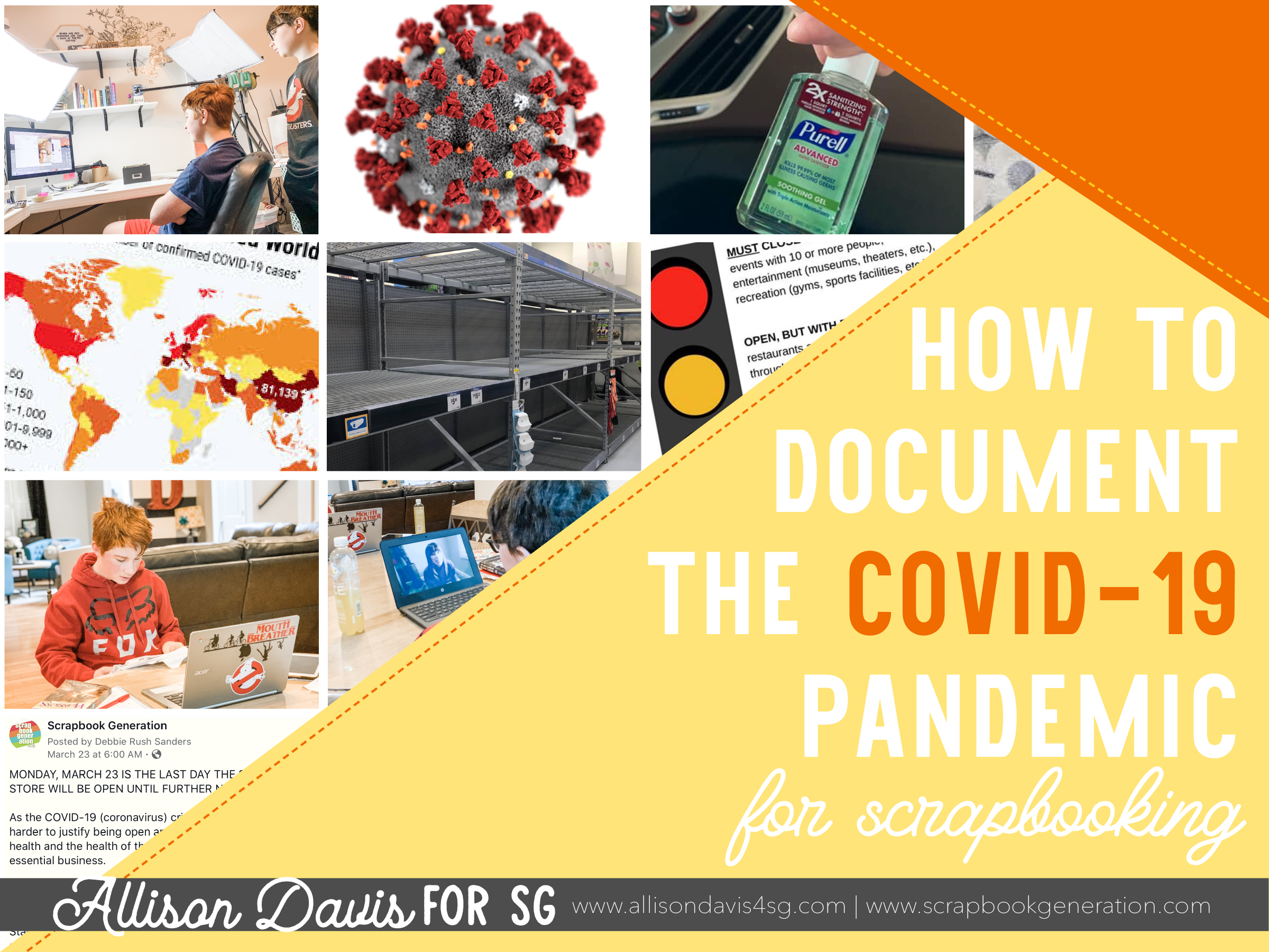 Papercraft Craft Supplies & Tools Social Distancing Scrapbook Page Kit ...