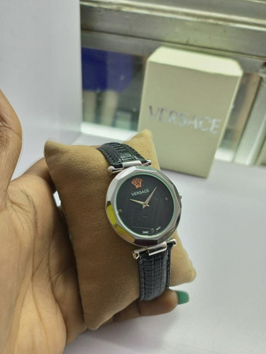 Sleek and Stylish Grey Versace Watch/Ladies Versace Watch/women's watch ...
