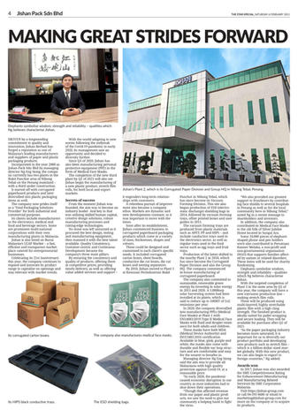 Carton & Thermoforming Tray Manufacturer Penang