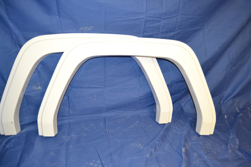 Fibreglass horsebox Wheel Arches, 7.5T Wagon arches, truck wheel arch