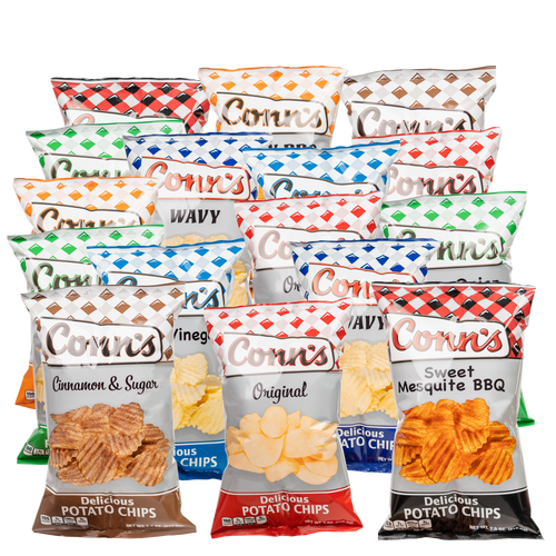 16 2.5-OZ. VARIETY BOX | Conn's Chips