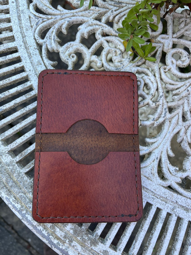 Card and Note Holder | Bradley Leatherwork