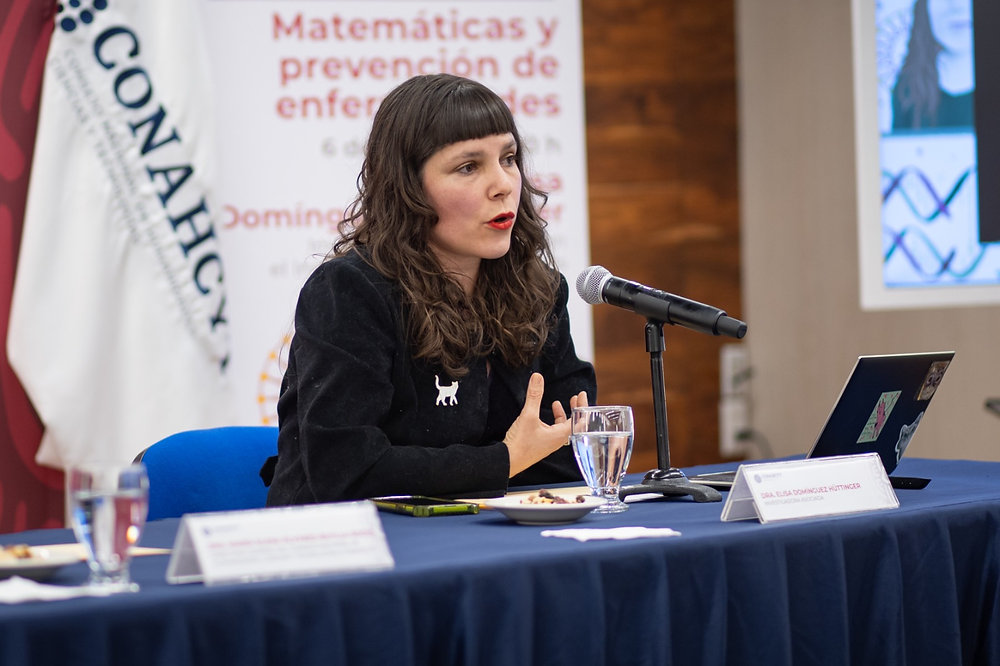 ELISA DOMÍNGUEZ EXPONE MODELOS MATEMÁTICOS PARA PREVENIR ENFERMEDADES ...