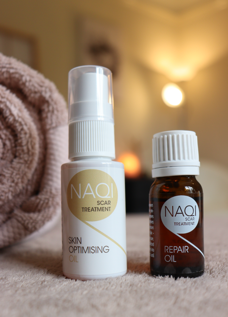 NAQI Scar Repair Oil - 10ml, NAQI Skin Optimising Oil - 30ml | HLP Therapy