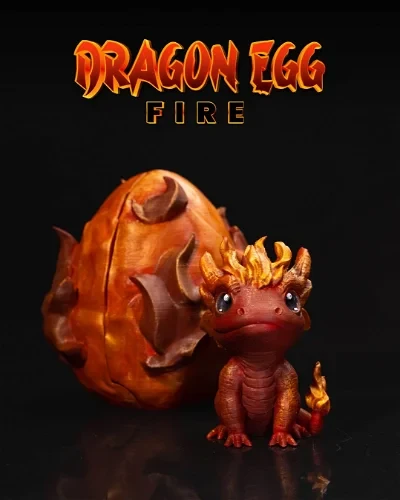 Dragon Egg Fire | Transform3D
