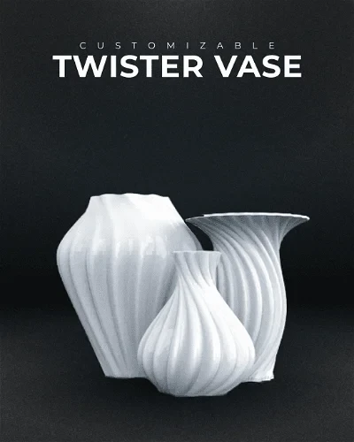 Twister Vase | Transform3D