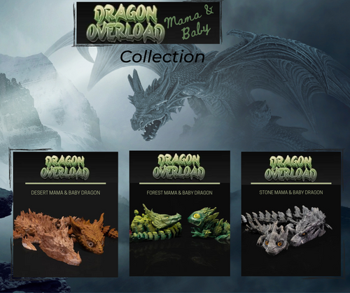 Dragon Mama & Baby Collection | Transform3D