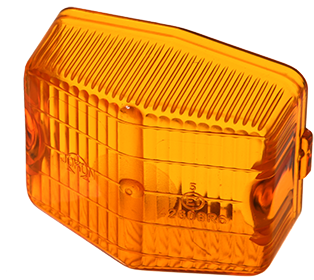 0838 BL115 AMBER MARKER LENS | caravan-megastore