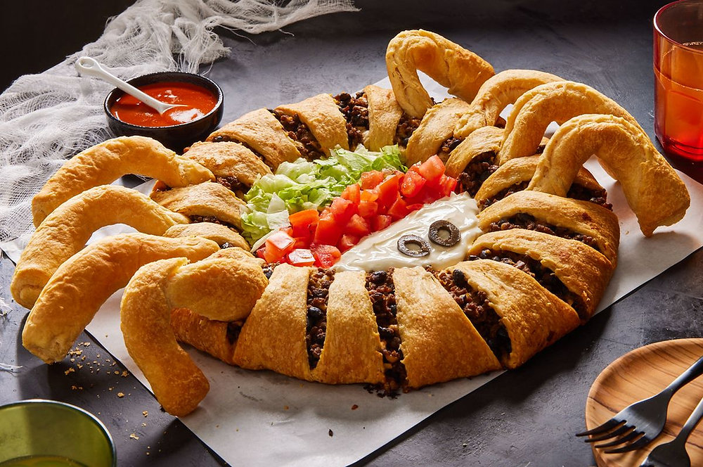 Spider Taco Ring Recipe