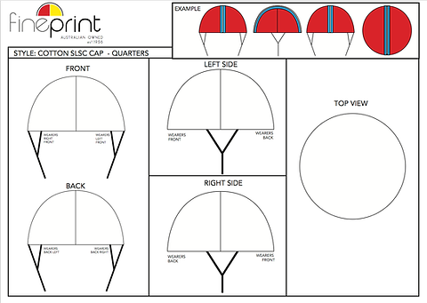 Surf Life Saving caps