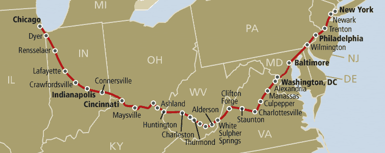 Itinerary and Map | Rail Experience