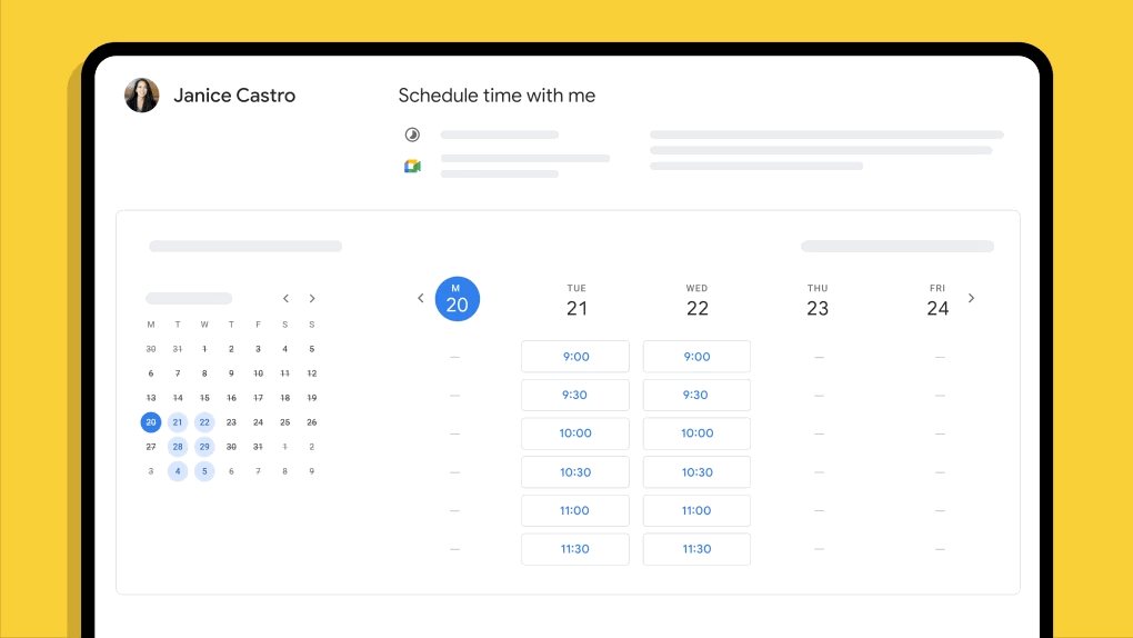 Helping Business manage appointment bookings using Google Calendar appt ...