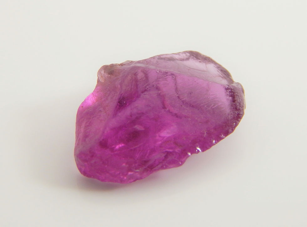 Garnet Pastel Pyrope Facet Rough