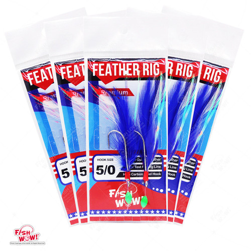 Rockfish Rig - Blue/White | Fish WOW!