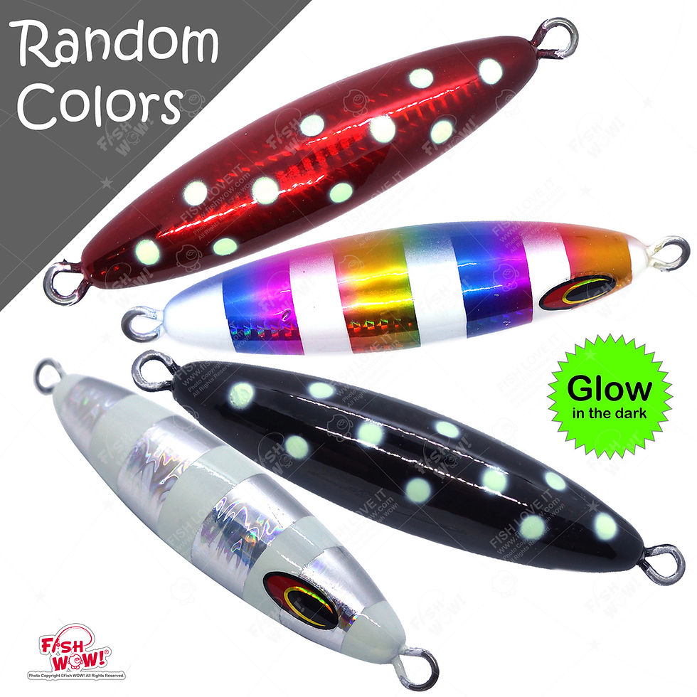 450g Eddie Bomb Random Colors - 10 pieces | Fish WOW!