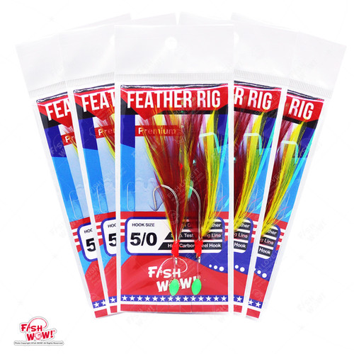 Rockfish Rig - Red/Yellow | Fish WOW!