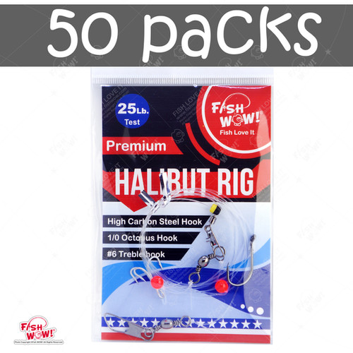 Halibut Rig - 50 packs | Fish WOW!