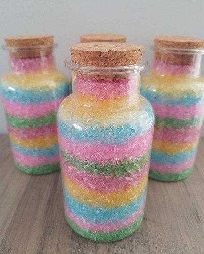Rainbow Bath Salts 300g (Bubblegum) | Aroma Layne