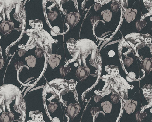 Luxury Monkey Print Wallpaper | Empire Wallpaper