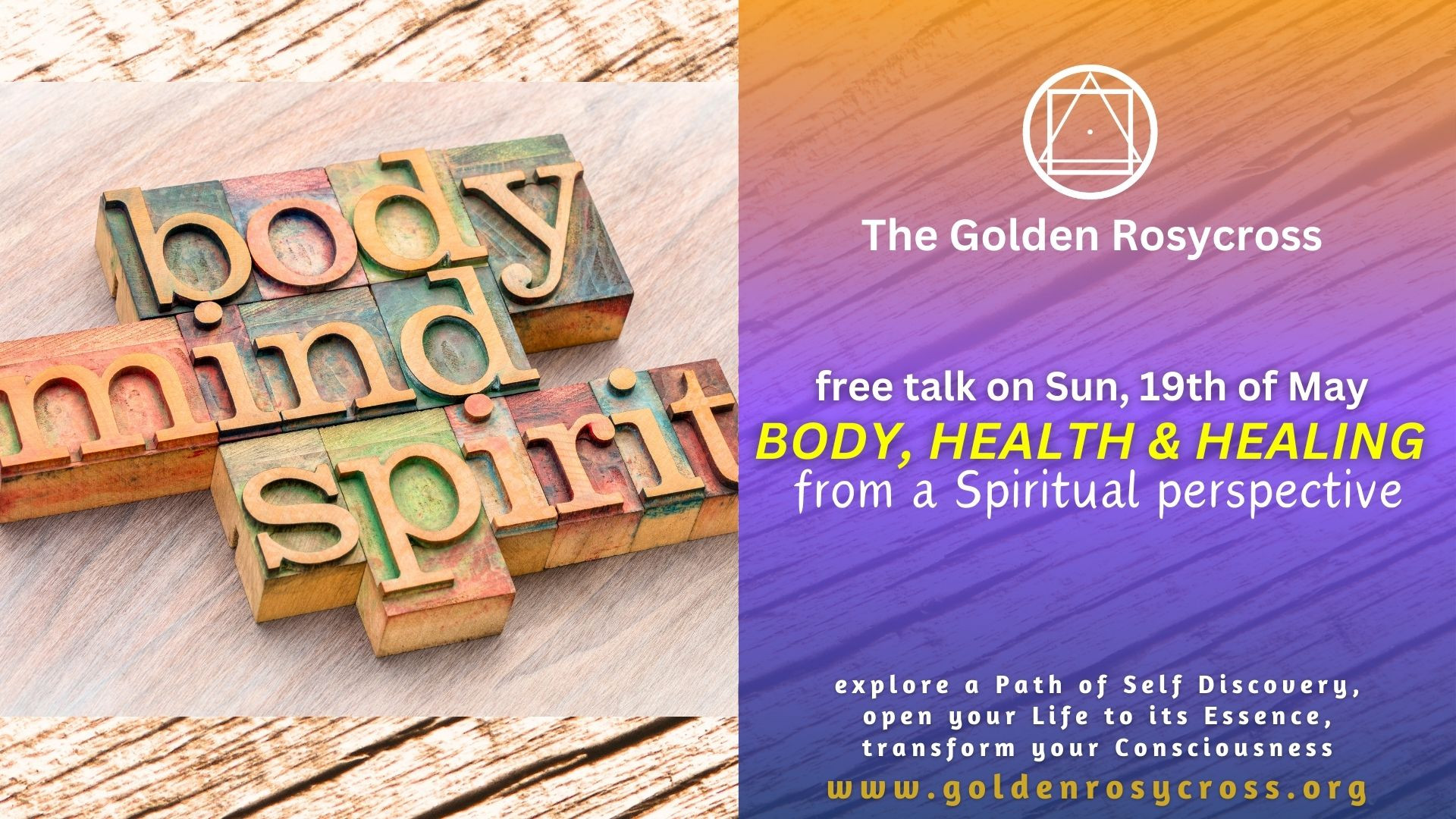Body, Health & Healing - from a Spiritual perspective | Asia-Pacific ...