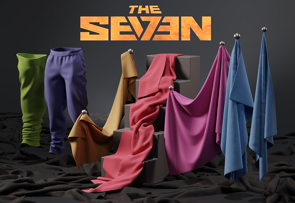 How to construct the 7 folds