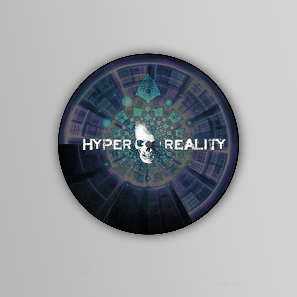 Hyper Reality Records Slipmatts (Pair) | Hard Trance Europe