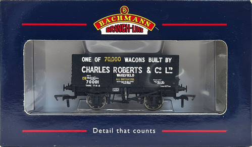 Bachmann 37-125Z 8 Plank Open Wagon 70001 Charles Roberts & Co ...