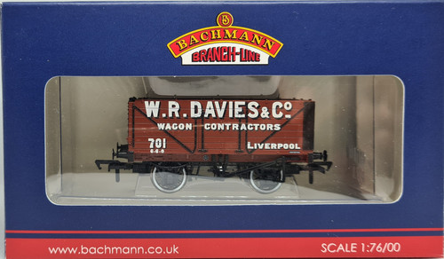 Bachmann 37-2011K 7 Plank Fixed End Wagon 701 W. R. Davies & Co ...