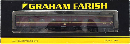 Graham Farish 374-153C Mk 1 FK Corridor First Coach W13127 in BR Maroon ...