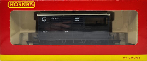 Hornby R714 GWR 20 Ton Toad Brake Van 114925 Saltney in GW Dark Grey ...