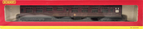 Hornby R4203A Mk1 Buffet Coach M1820 in BR Maroon Livery - Factory ...