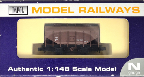 Dapol NB-043D Bulk Grain Hopper Wagon 701362 in LMS Bauxite Livery ...