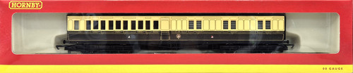 Hornby R4199 Clerestory Brake Coach 3321 in GWR Chocolate & Cream ...