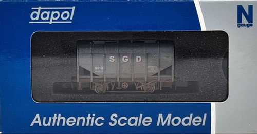 Dapol 2F-036-038 Bulk Grain Hopper Wagon SGD No.18 - Factory Weathered ...