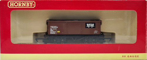 Hornby R6361 BR MSV Ore Open Wagon Stone B386569 in BR Brown with Stone ...