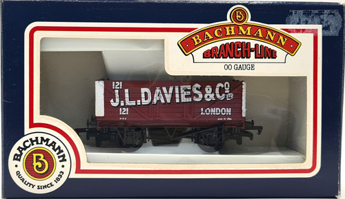 Bachmann 33-100A 7 Plank Open Wagon 121 J. L. Davies & Co Ltd London ...