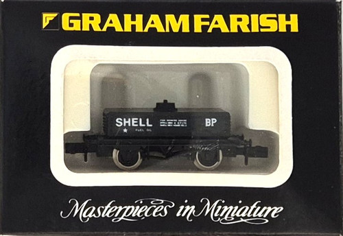 Graham Farish 2813 Rectangular Tar Tank Wagon in Shell BP Fuel Oil ...