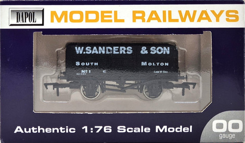 Dapol 7 Plank Open Wagon W. Sanders & Son Livery - Wessex Wagons ...