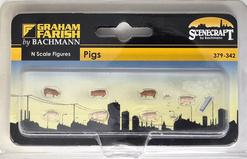 Graham Farish Scenecraft 379-342 Pigs - N Scale Animals | MGR Model ...