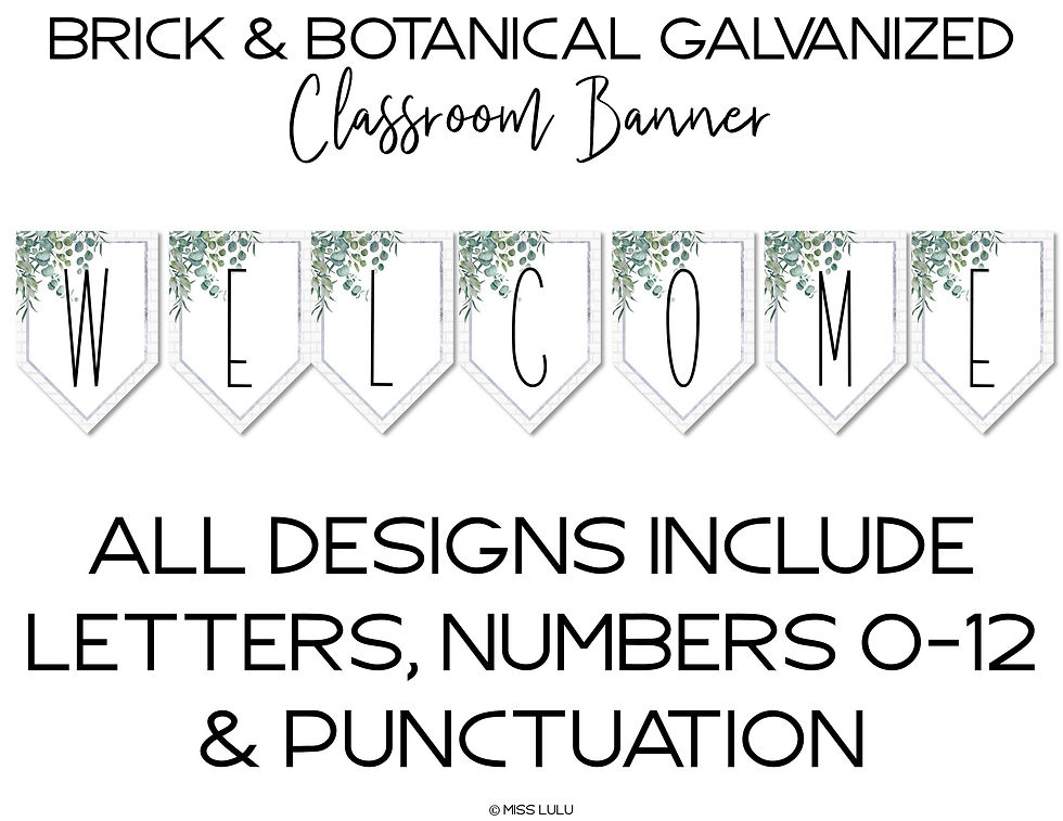 BRICK & BOTANICAL | Miss Lulu