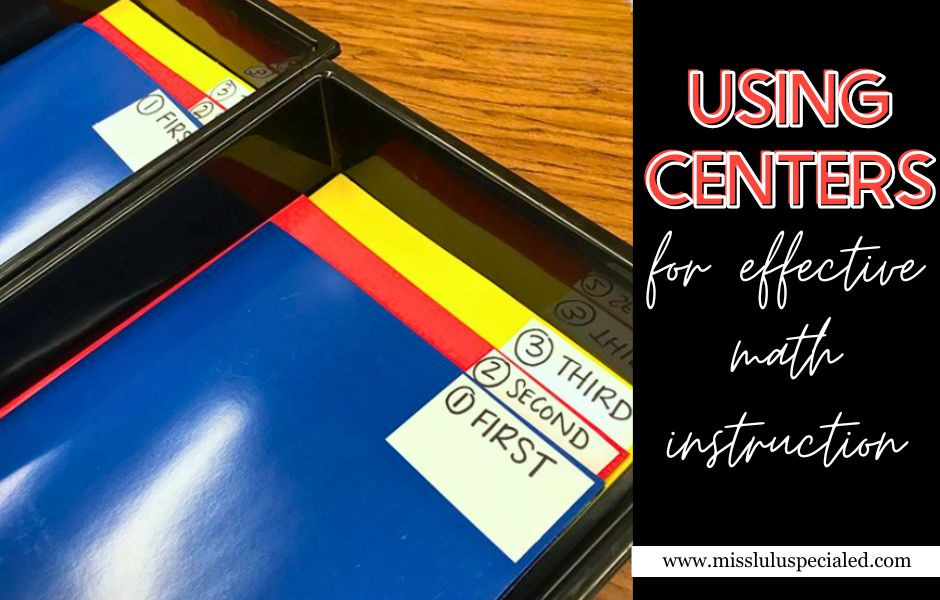 USING ROTATIONS AND CENTERS FOR EFFECTIVE MATH INSTRUCTION IN A SELF ...